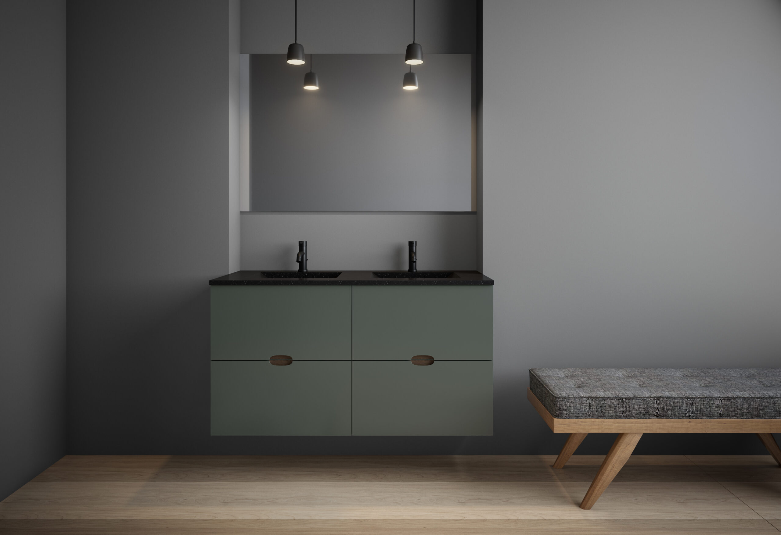 De badkamerdesigns van Kvik zijn stijlvol, tijdloos én duurzaam - DeWolven